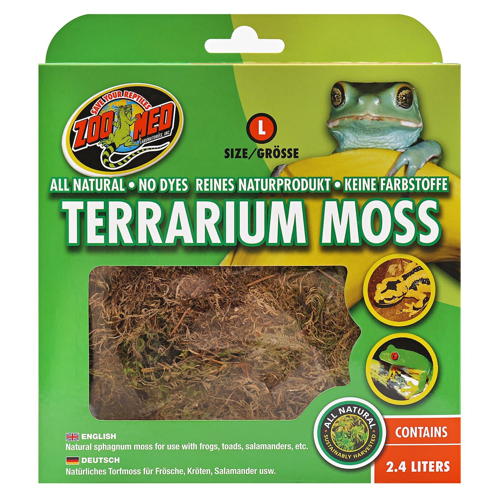 Zoo Med - Terrarium Moss - S | Aquasabi - Aquarium Shop