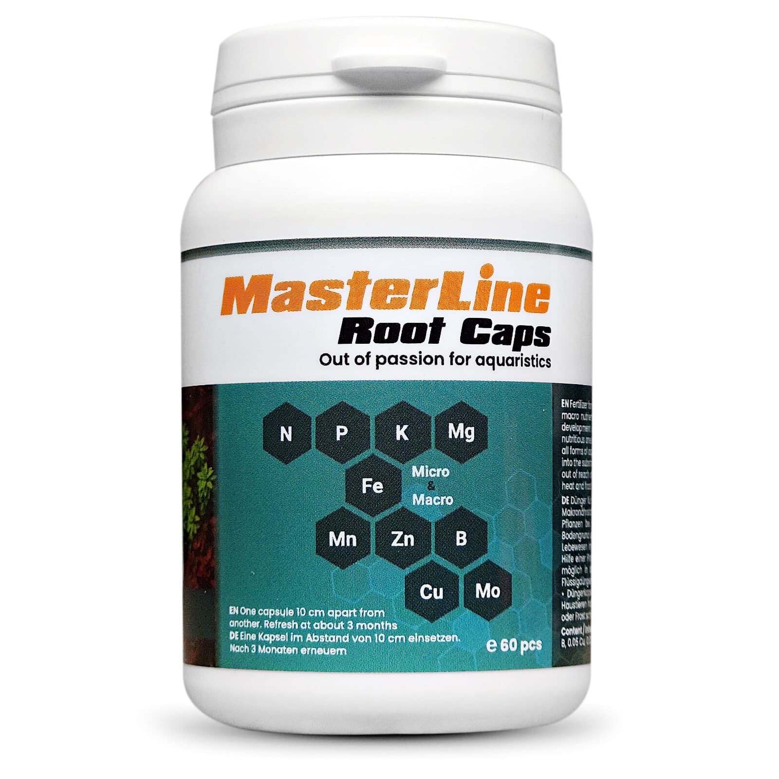 MasterLine - Root Caps - 60x | Aquasabi - Aquarium Shop