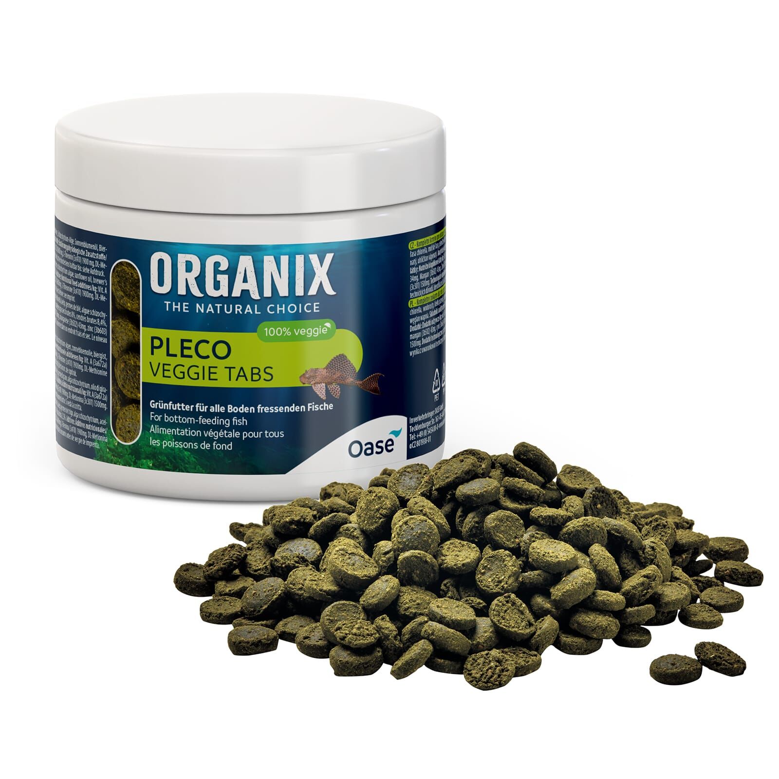 Oase - Organix Pleco Tabs - 175 ml | Aquasabi - Aquarium Shop