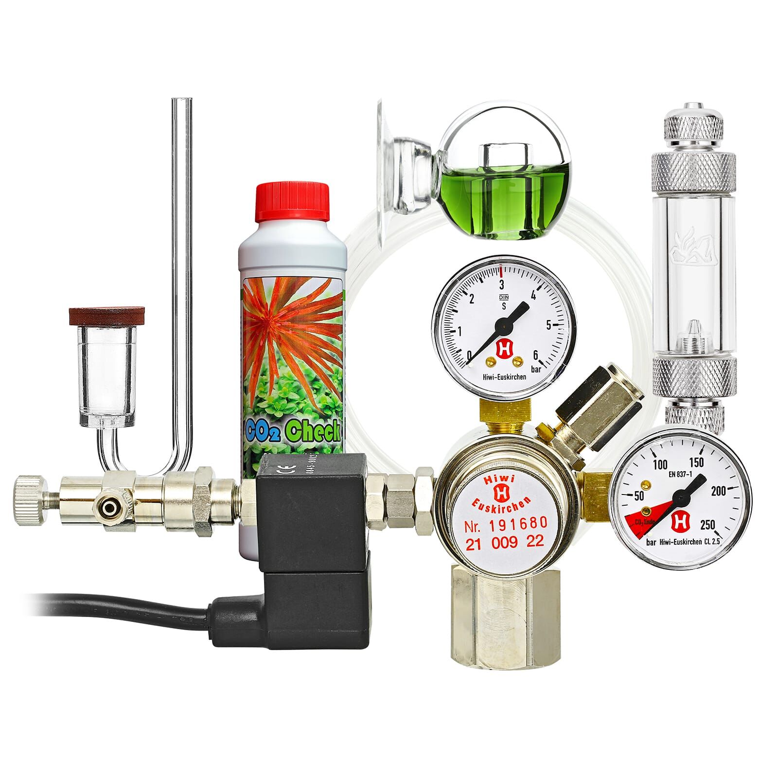 CO2 Set Advanced - Compact - Soda - bis 350 l | Aquasabi - Aquarium Shop