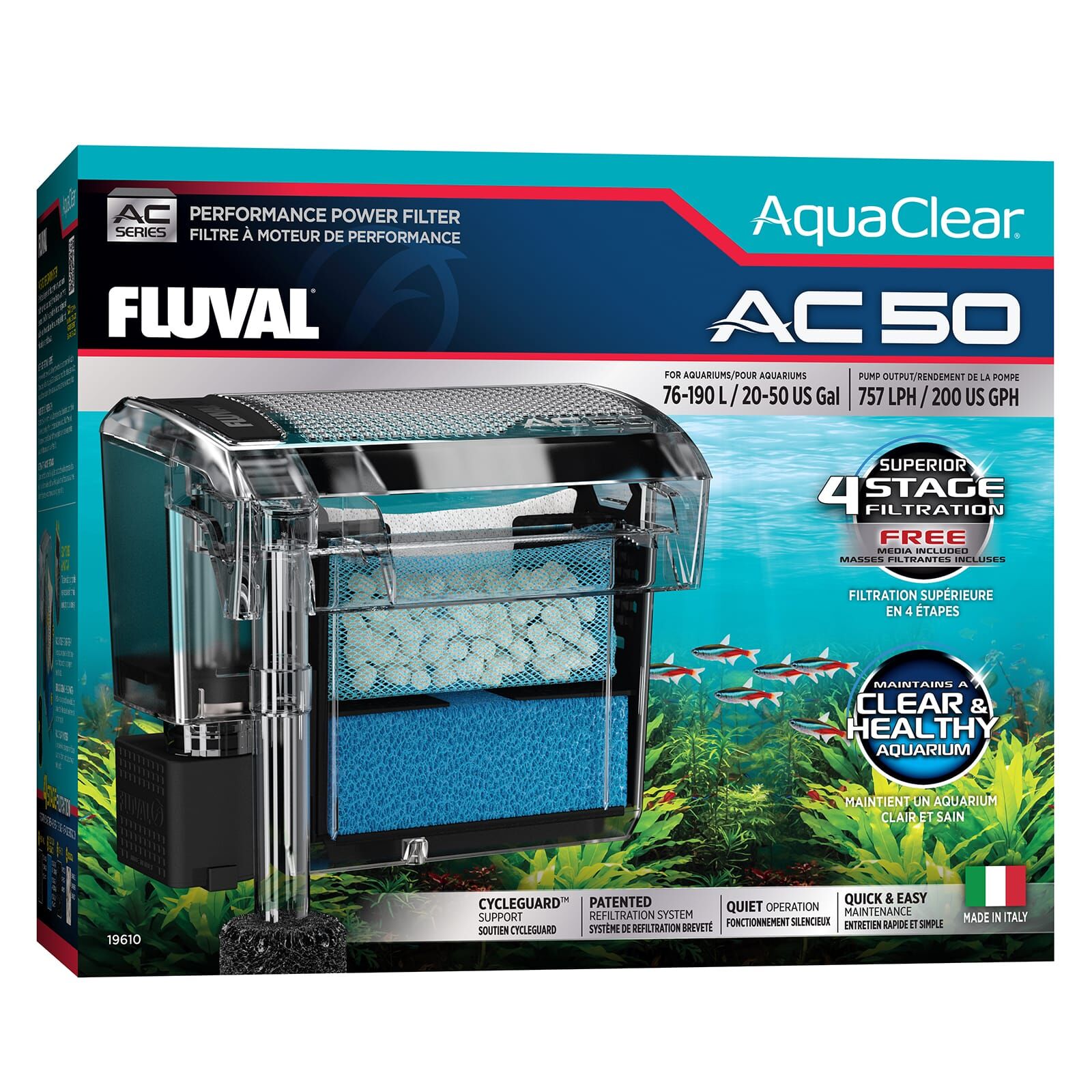 Fluval - AquaClear - Hochleistungsfilter - AC20 | Aquasabi - Aquarium Shop
