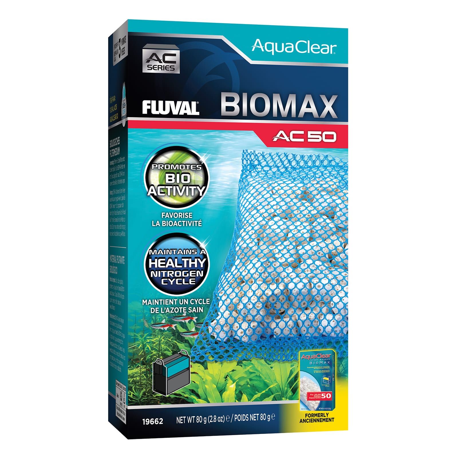 Fluval - AquaClear - BIOMAX - AC50 | Aquasabi - Aquarium Shop