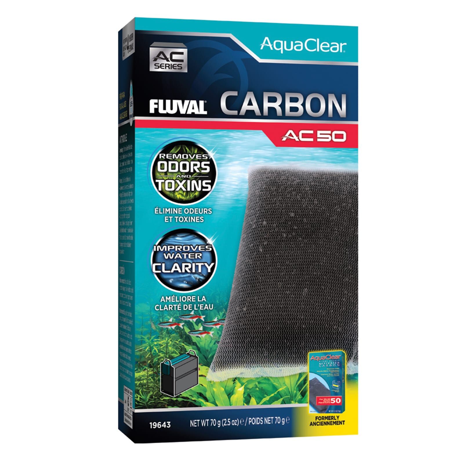 Fluval - AquaClear - Carbon - AC70/110 | Aquasabi - Aquarium Shop