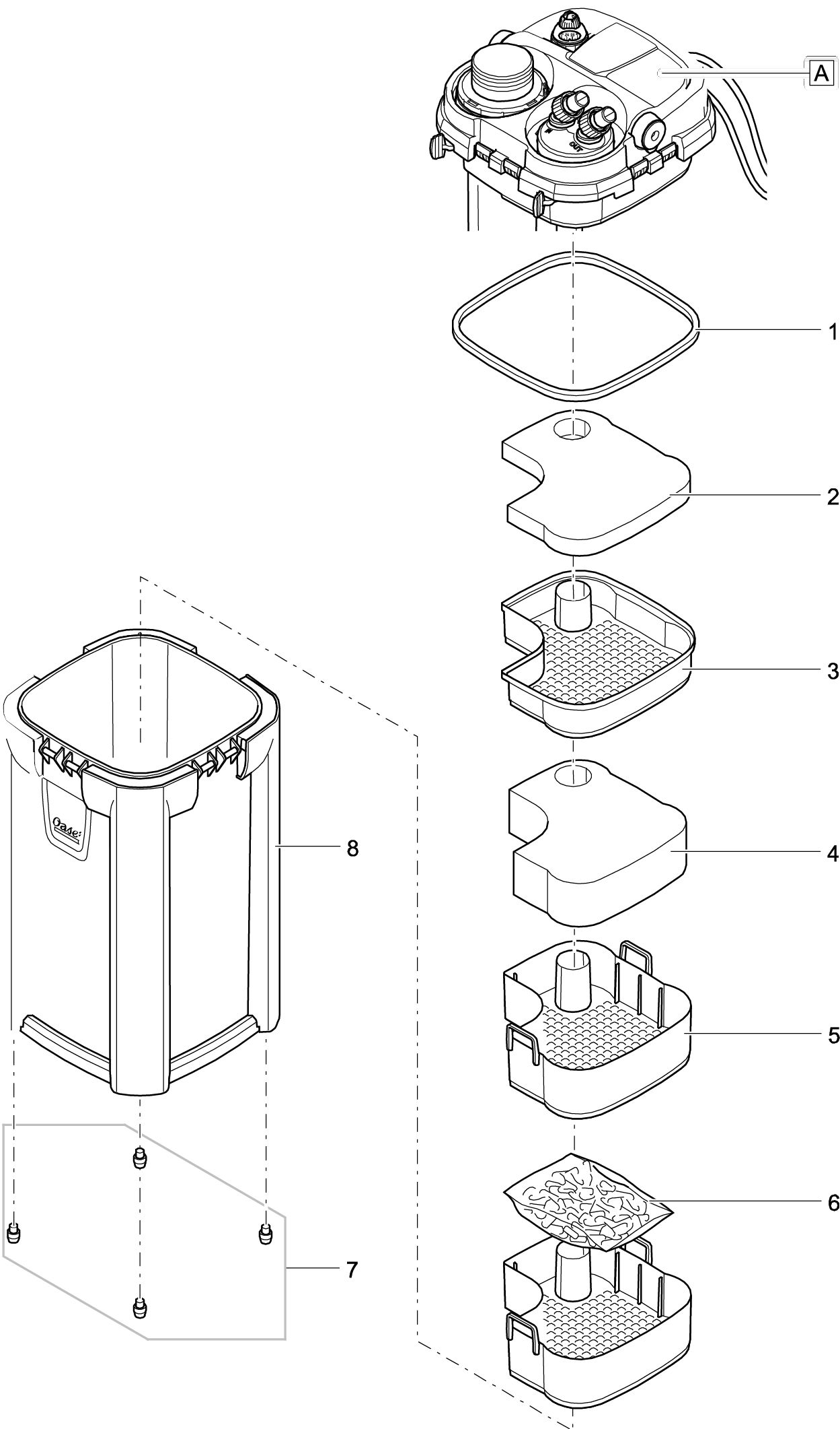 Oase BioMaster外部过滤器- Aquascaping Wiki | Aquasabi